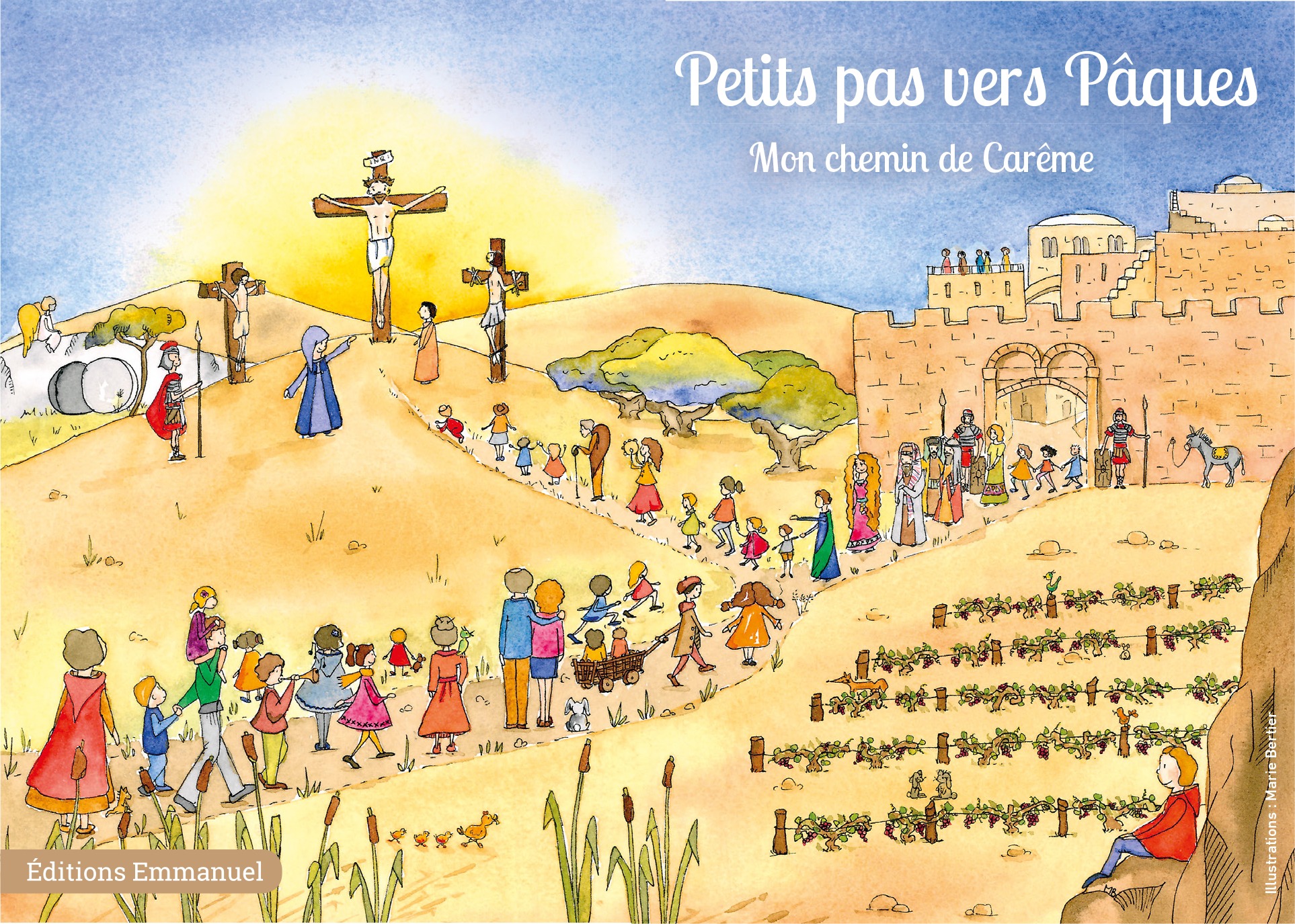 Petits pas vers Pâques | Éditions Emmanuel